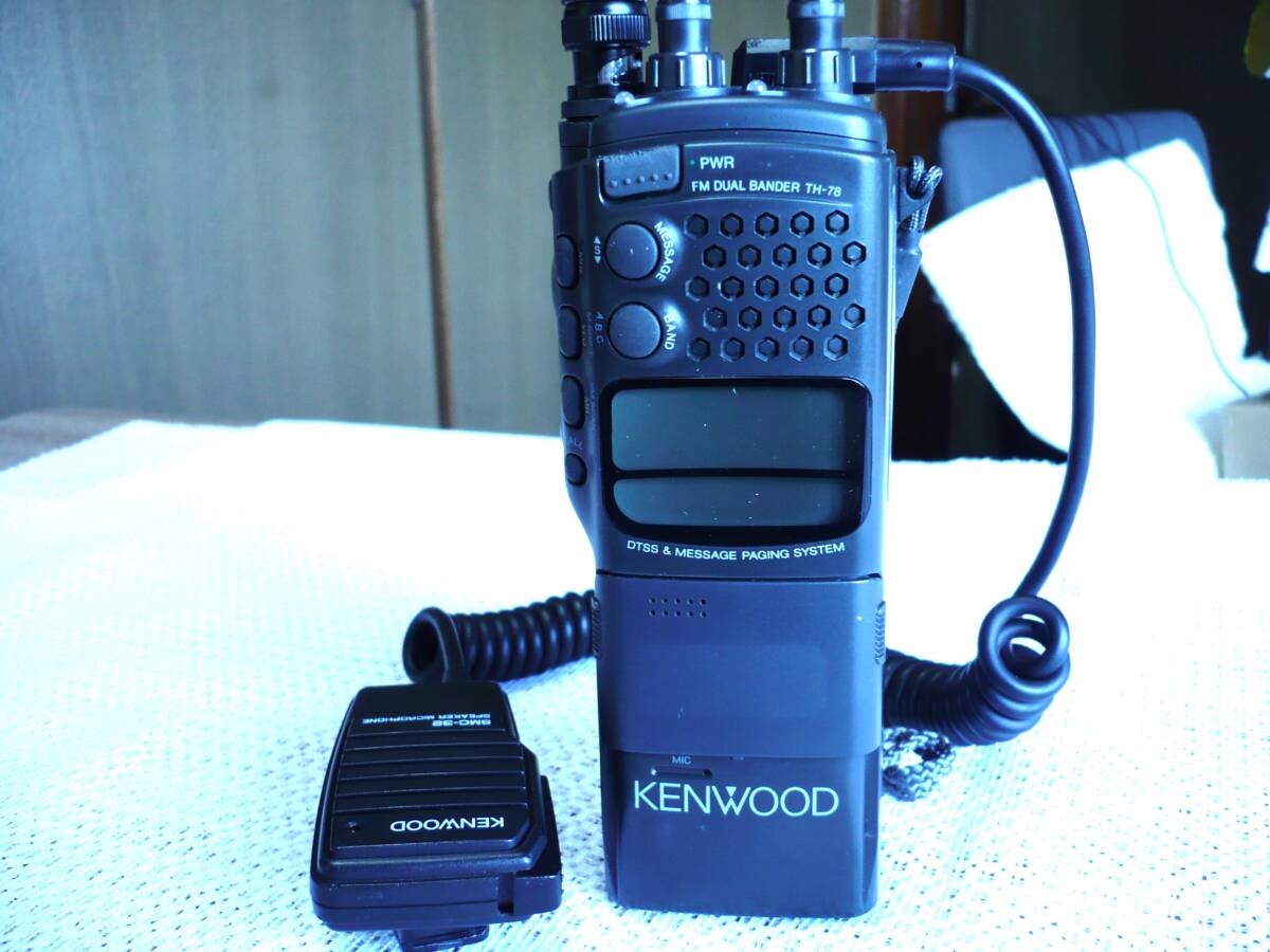 Yahoo!オークション - KENWOOD TH-78 ハンドマイク付き 作動品