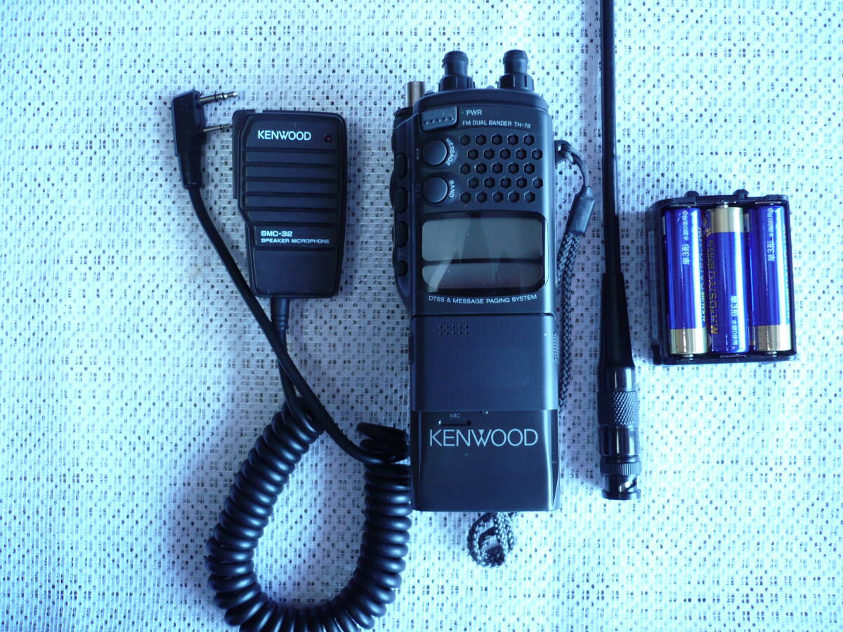 Yahoo!オークション - KENWOOD TH-78 ハンドマイク付き 作動品