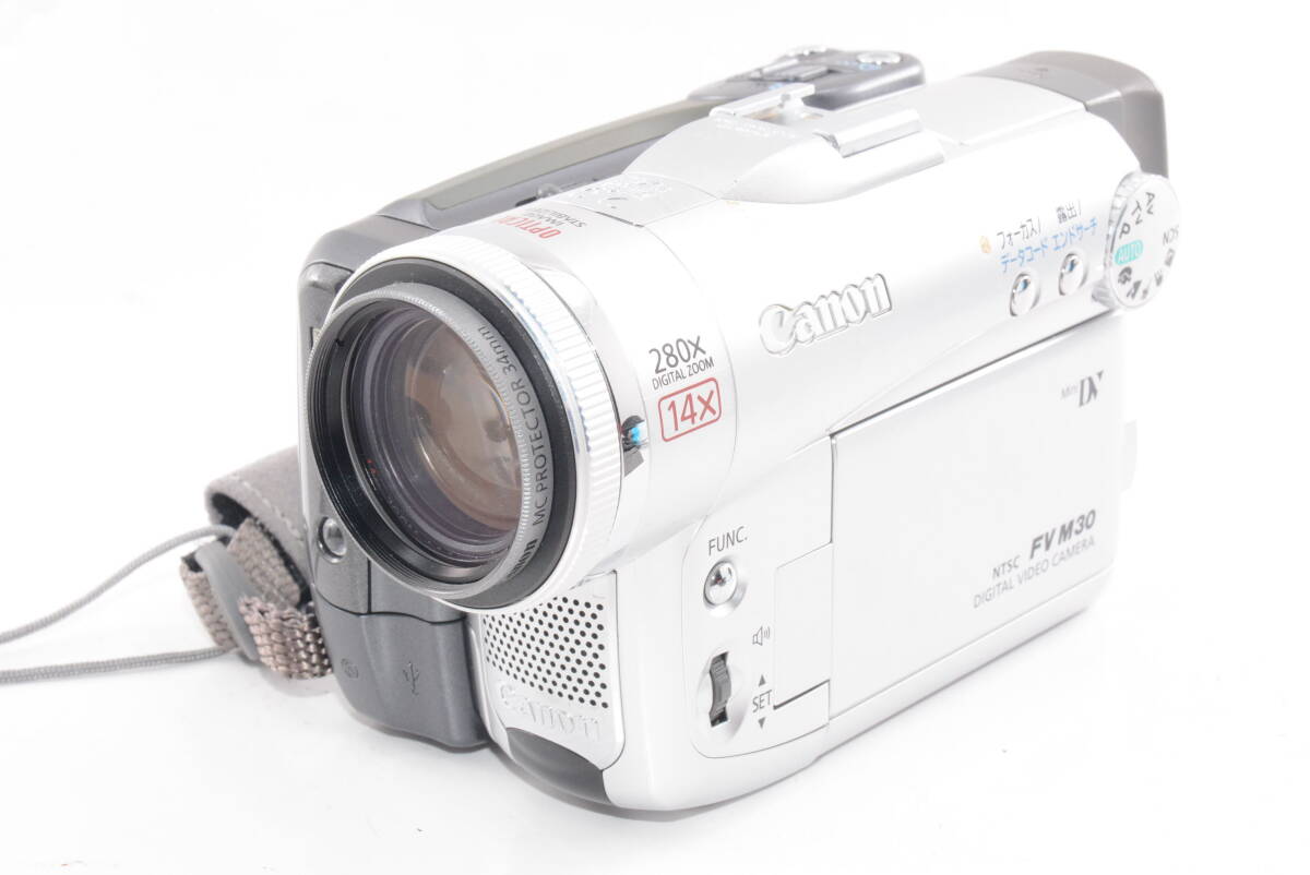 外観特上級 キャノン Canon MiniDV FV M30 #u3829(キヤノン)｜売買されたオークション情報、yahooの商品情報をアーカイブ公開 - オークファン（aucfan.com）