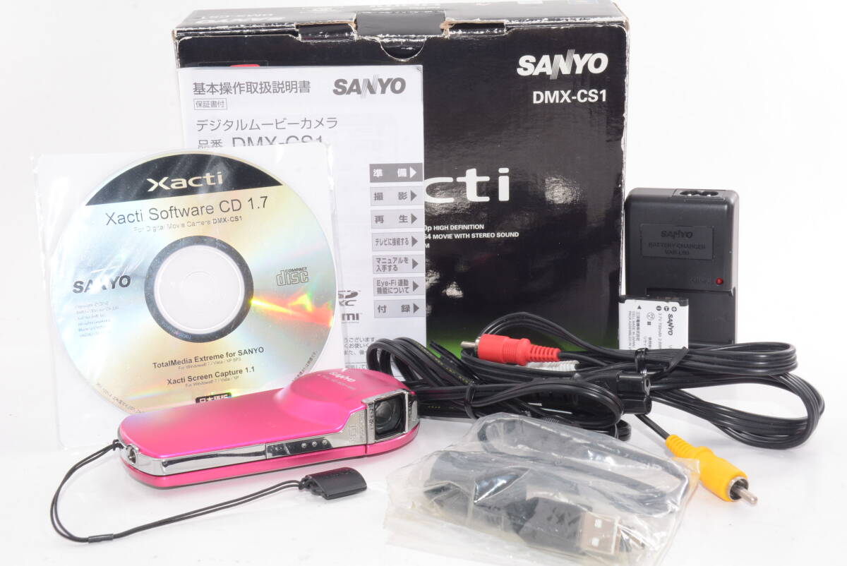 Yahoo!オークション - 【外観並級】サンヨー SANYO Xacti DMX-CS1型 ザ...