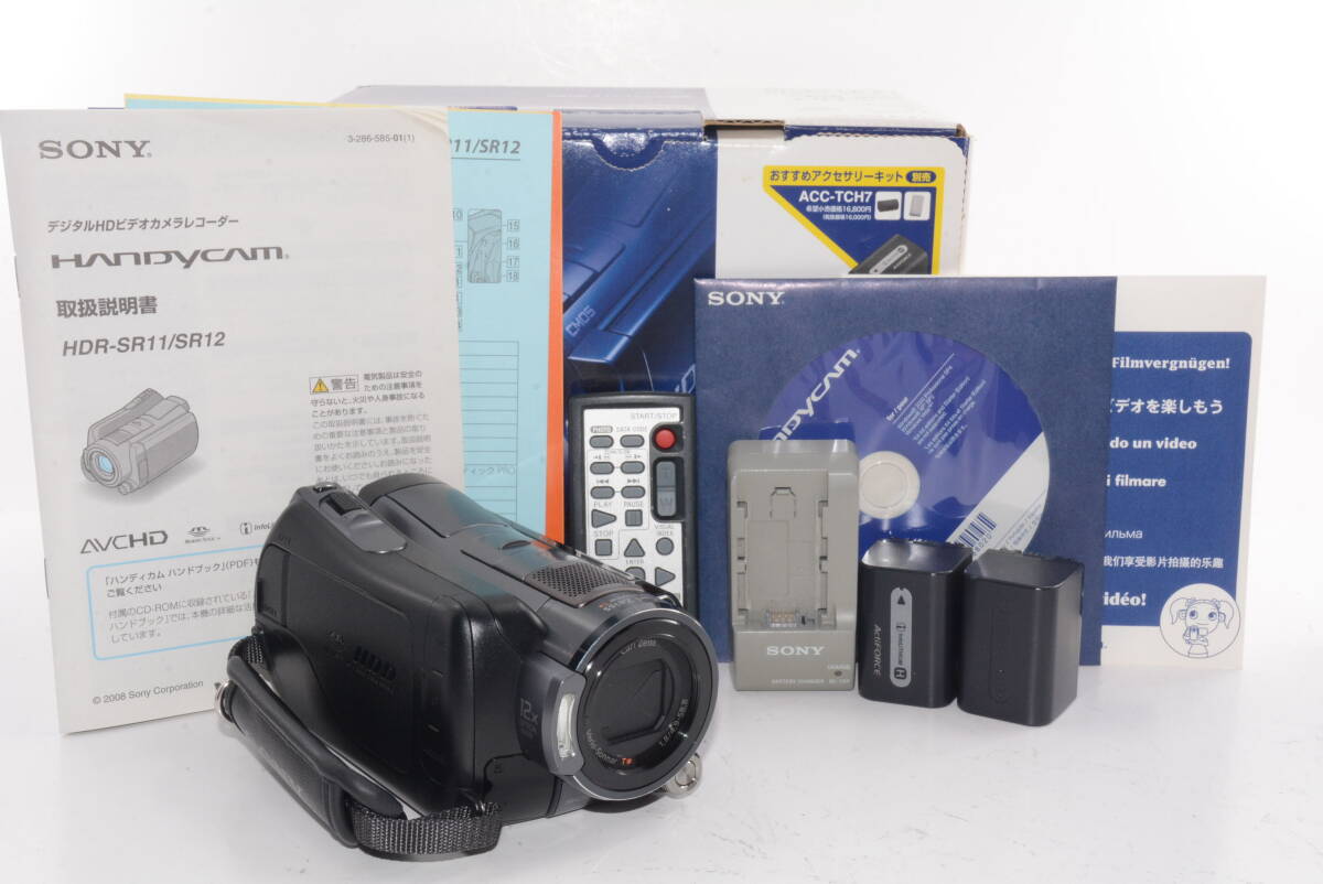 Yahoo!オークション - 【外観特上級】SONY ソニー HDR-SR12 #j3363