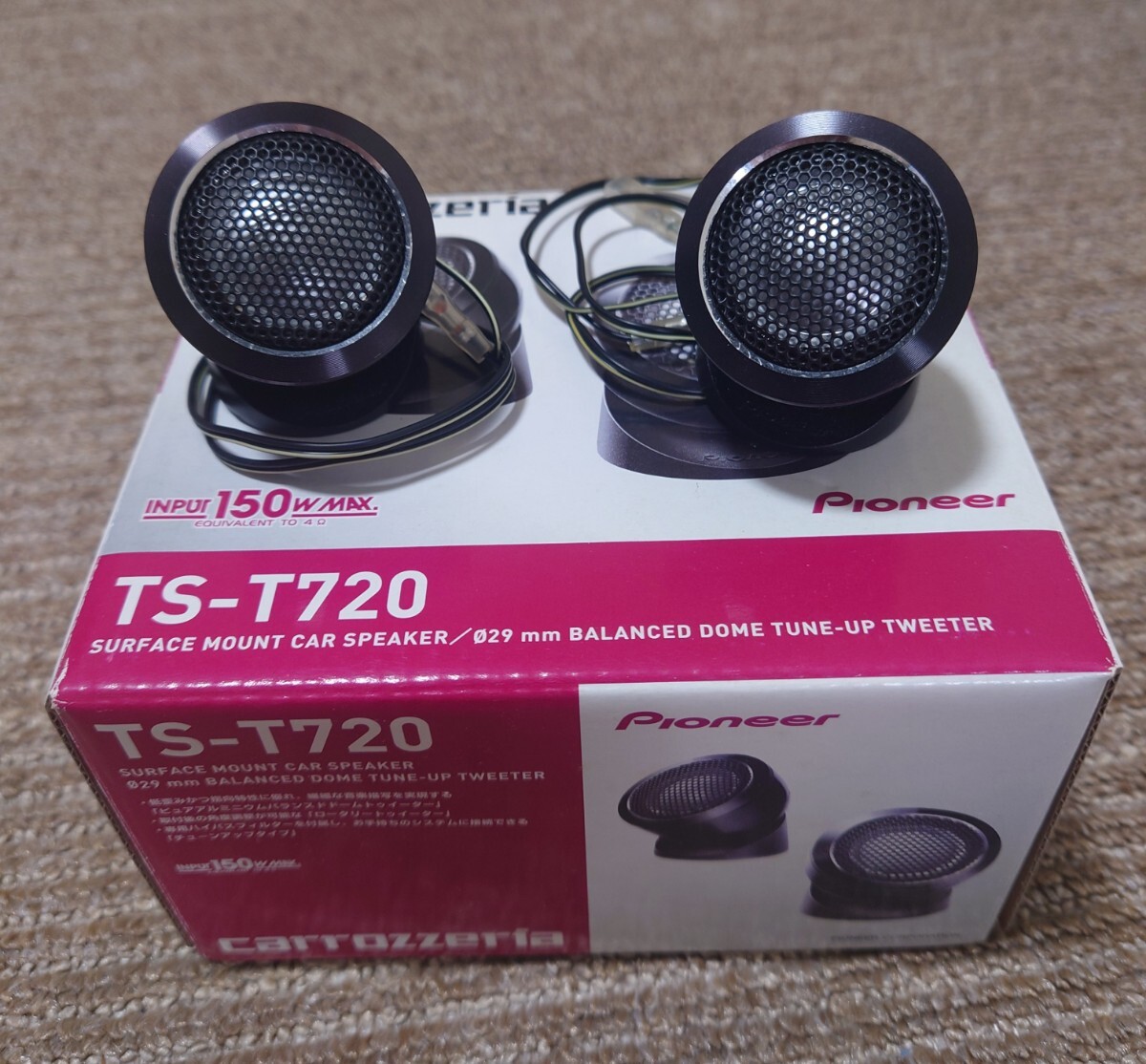 Yahoo!オークション - carrozzeria TS-T720 パイオニアΦ29mm チューン...