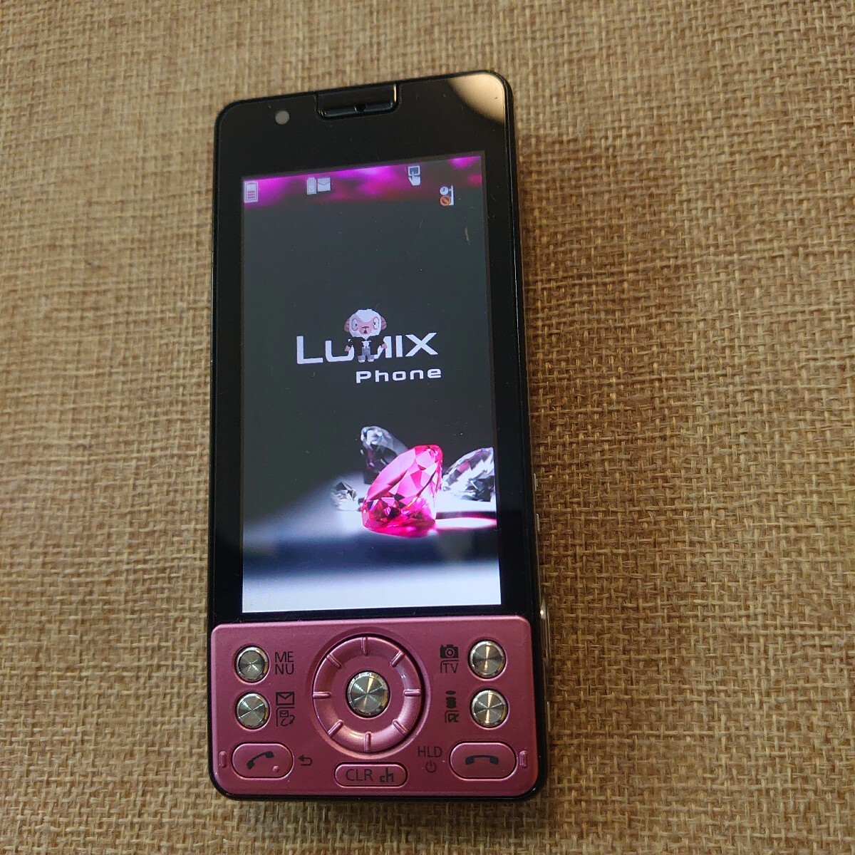 Yahoo!オークション - 美品 P-03C docomo ピンク