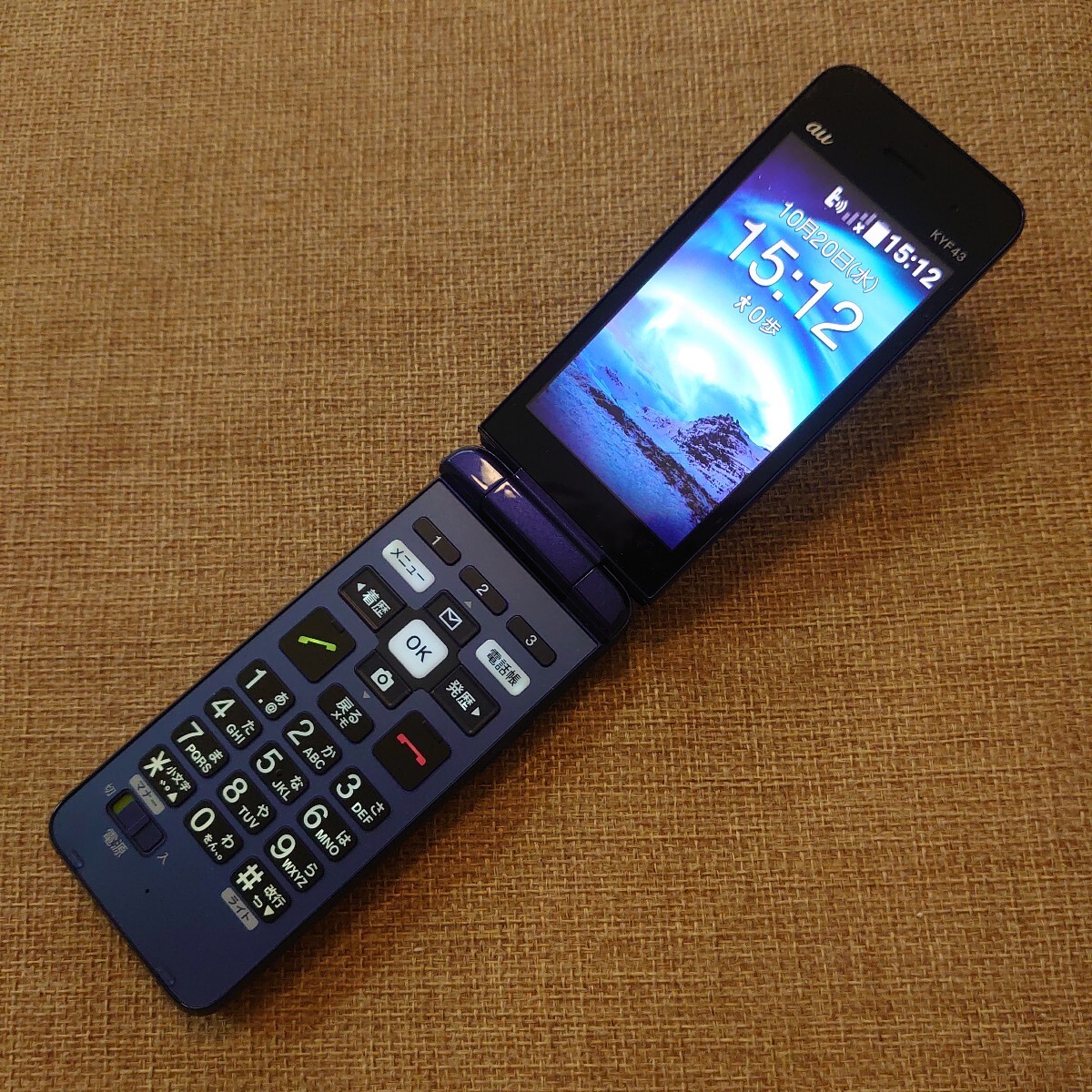 KYF43 au ブルー(京セラ)｜売買されたオークション情報、yahooの商品情報をアーカイブ公開 - オークファン（aucfan.com）