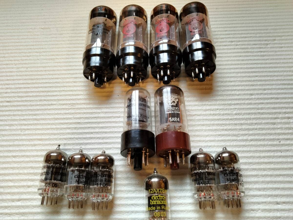 Yahoo!オークション - ギターアンプ用真空管6L6 6V6 5AR4 12AU7 12AX7 ...