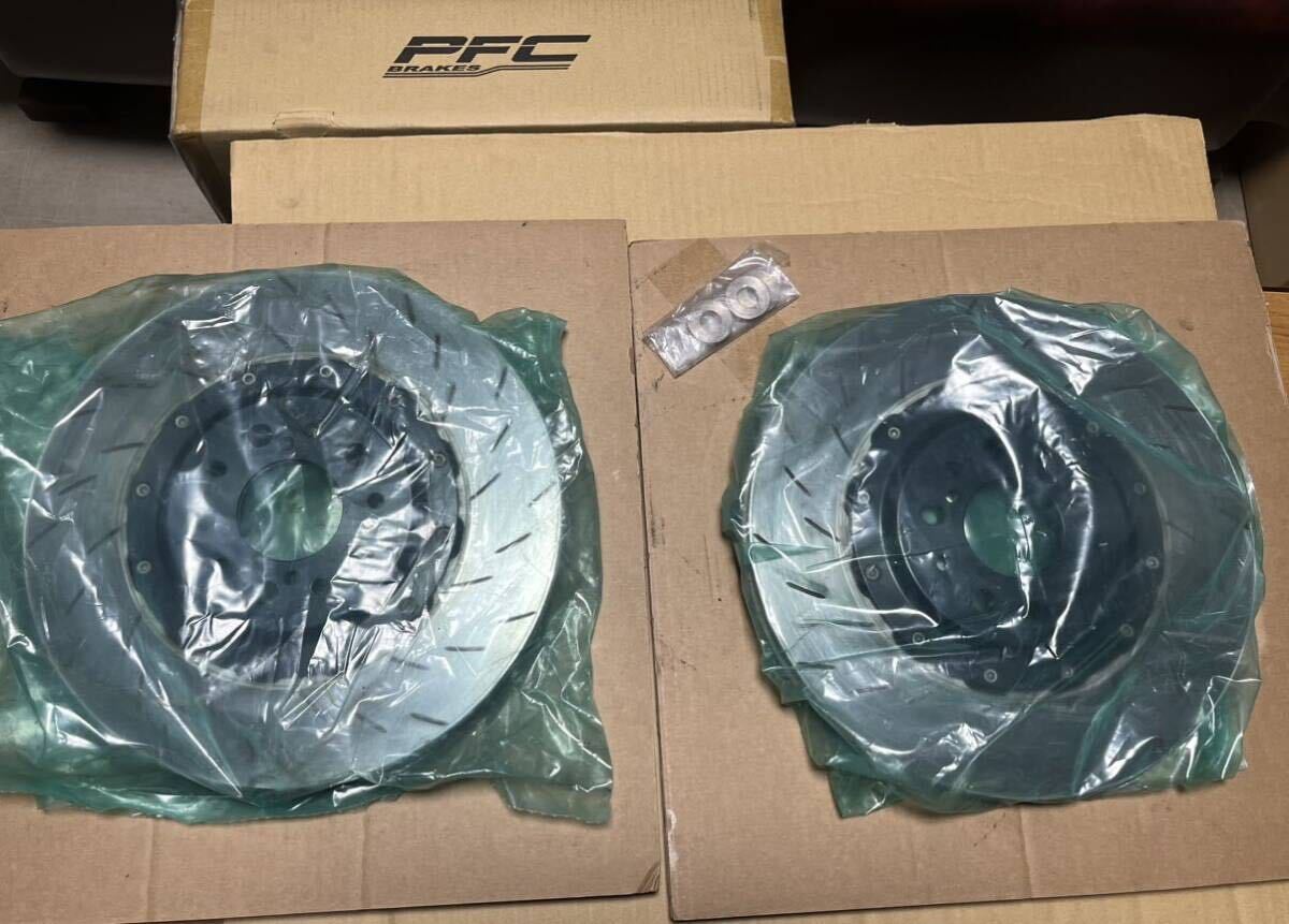 Yahoo!オークション - PFCブレーキローター アルファロメオ4C 2ピース ...