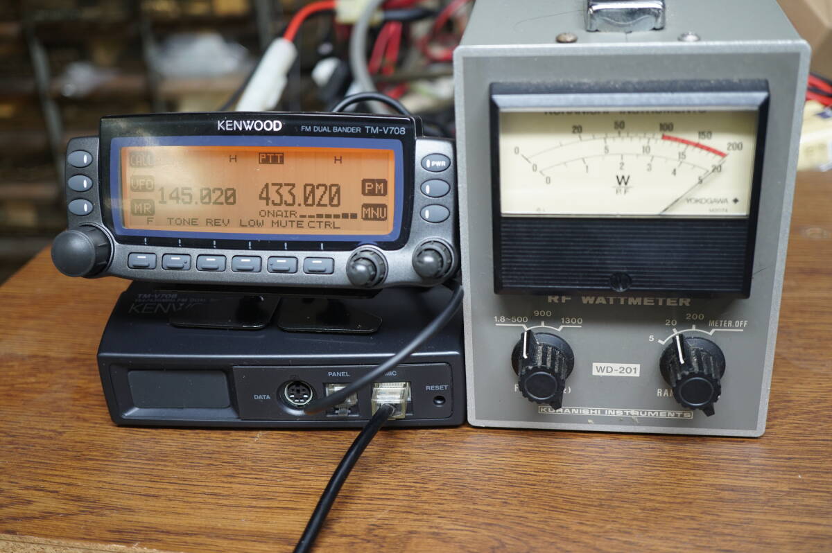 Yahoo!オークション - ケンウッド TM－V708 144MHz/430MHz ...