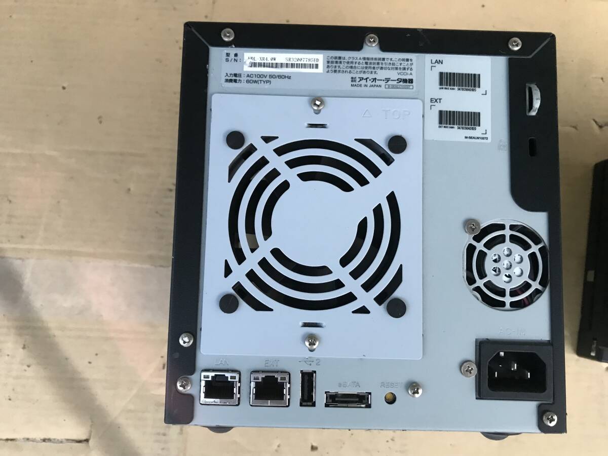 Yahoo!オークション - H38 中古品 通電確認のみ I.O DATA HDL-XR4.0W N...