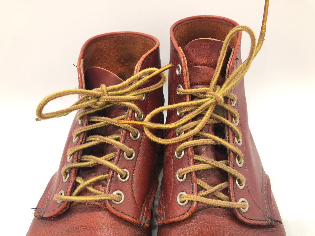 RED WING NO.8166 6-inch Classic Round サイズ:US 8インチ レッドウィング 6インチ クラシックラウンド ブーツ 良品 76-0907-N3(8インチ ...