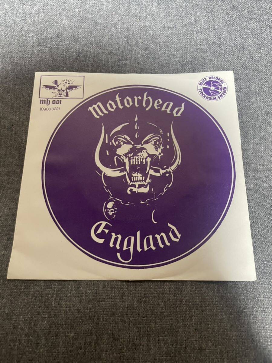 Yahoo!オークション - MOTORHEAD / England 7ep MH001モーターヘッド N...