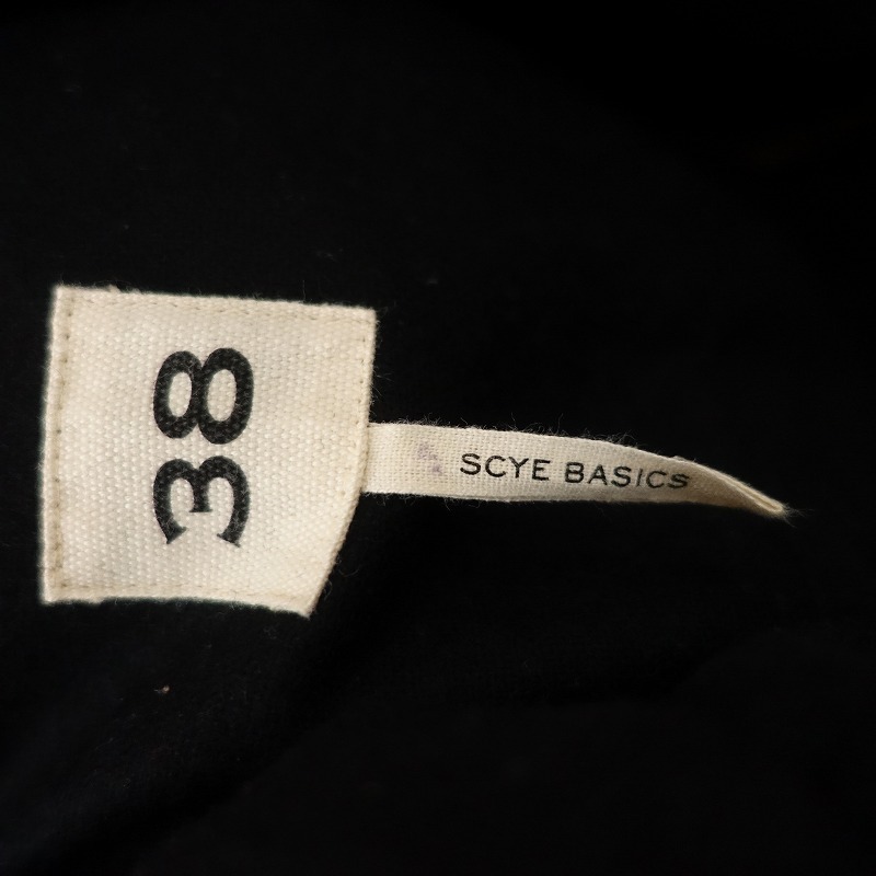 Yahoo!オークション - //サイベーシックス SCYE BASICS カシミヤ混ウー...