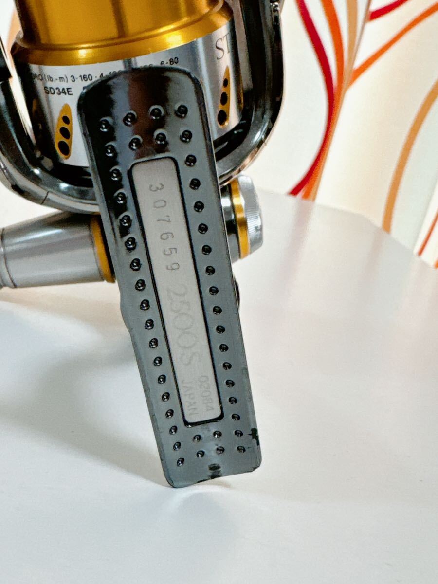 シマノ 07ステラ 2500S 付属品完備 SHIMANO STELLA日本製 MADE シマノ 07ステラ 2500S 付属品完備 SHIMANO STELLA日本製 MADE