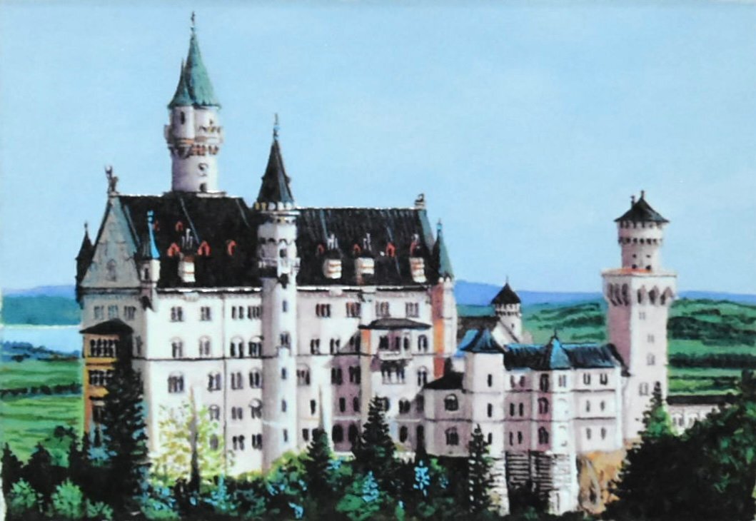 Yahoo!オークション - (9-21013)ヒロ・ヤマガタ『ノイシュバンシュタイ...