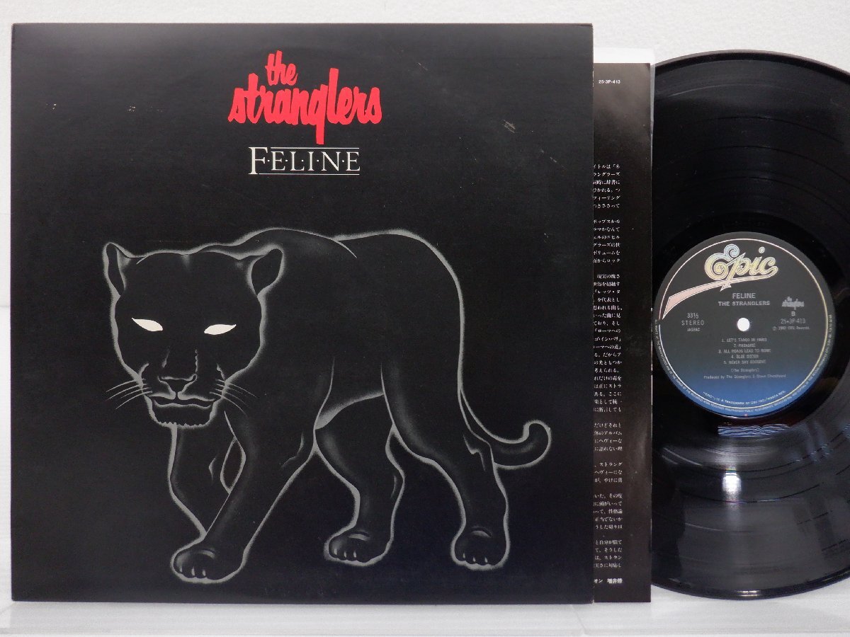 Yahoo!オークション - 【国内盤】The Stranglers「Feline」LP（12イン...