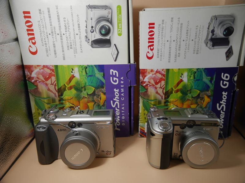 Yahoo!オークション - Canon PowerShot G6（正常） と G3（ジャンク）