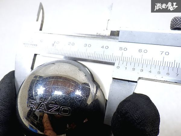 Yahoo!オークション - RAZO 汎用 MT マニュアル シフトノブ ノブ 丸型 ...