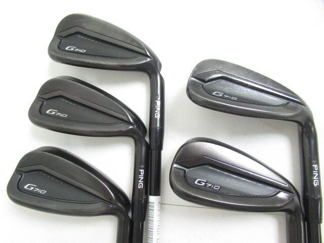 Yahoo!オークション - [1848]ピン G710 アイアン ALTA DISTANZA BLACK4...