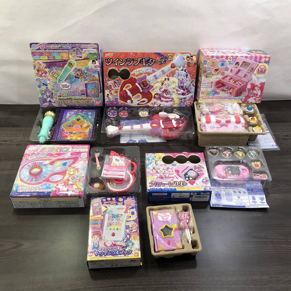 Yahoo!オークション - A299 1円～ BANDAI プリキュア ツインラブギター...