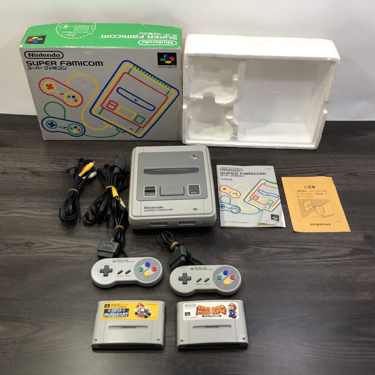 Yahoo!オークション - A361 1円～ 任天堂 スーパーファミコン 本体 マ...