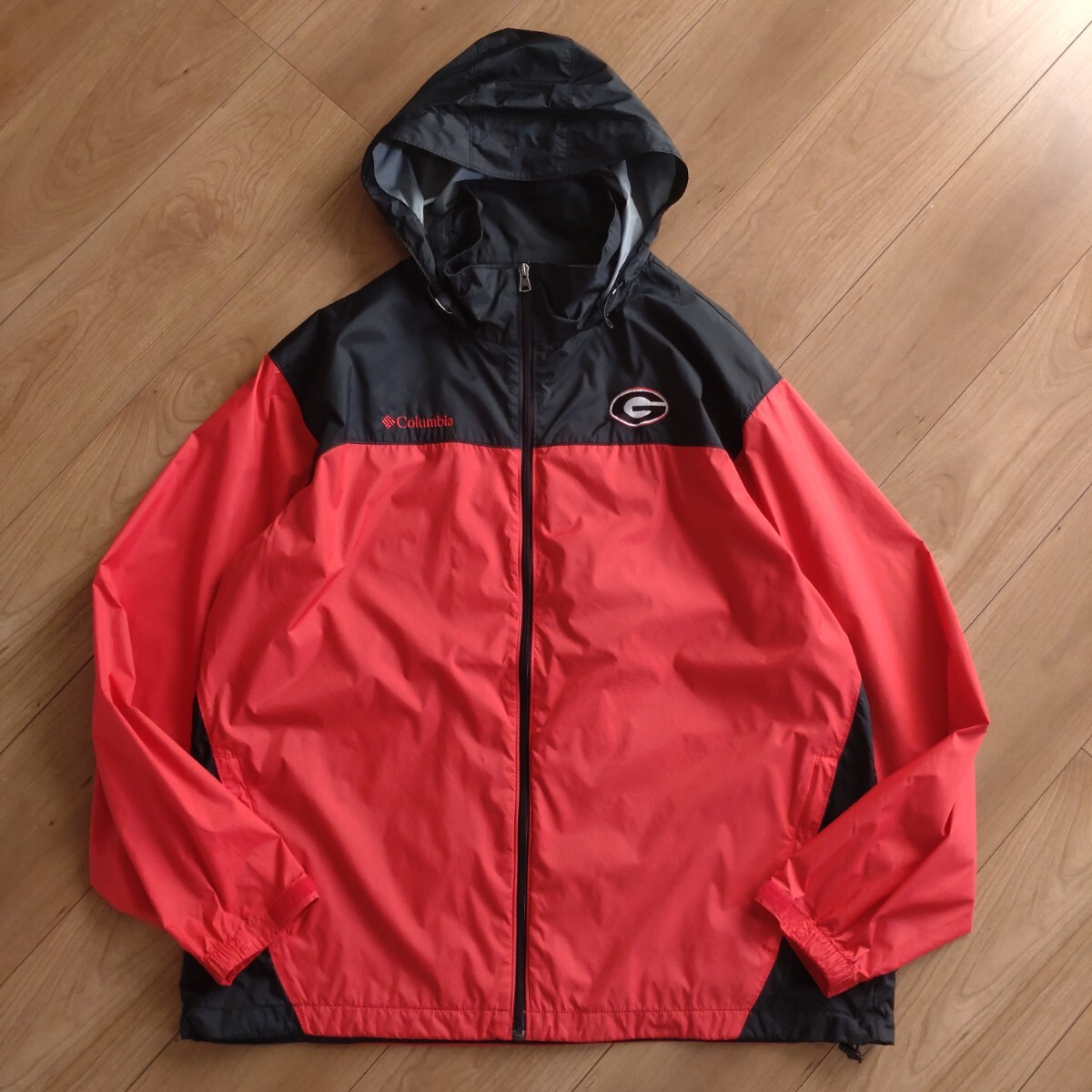 Yahoo!オークション - Columbia ナイロンジャケット/カレッジ/FOOTBALL...