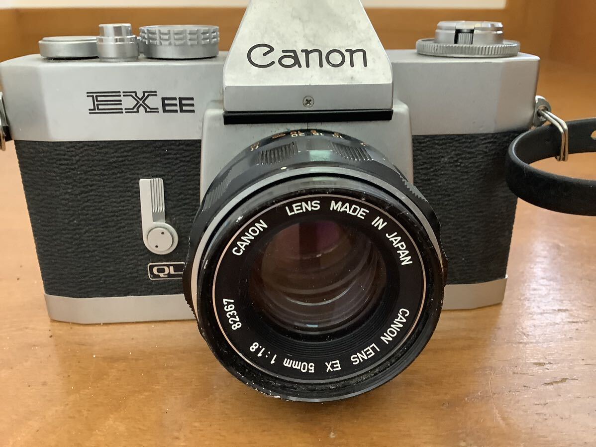 Yahoo!オークション - CANON EX EE 50mm 1 1.8