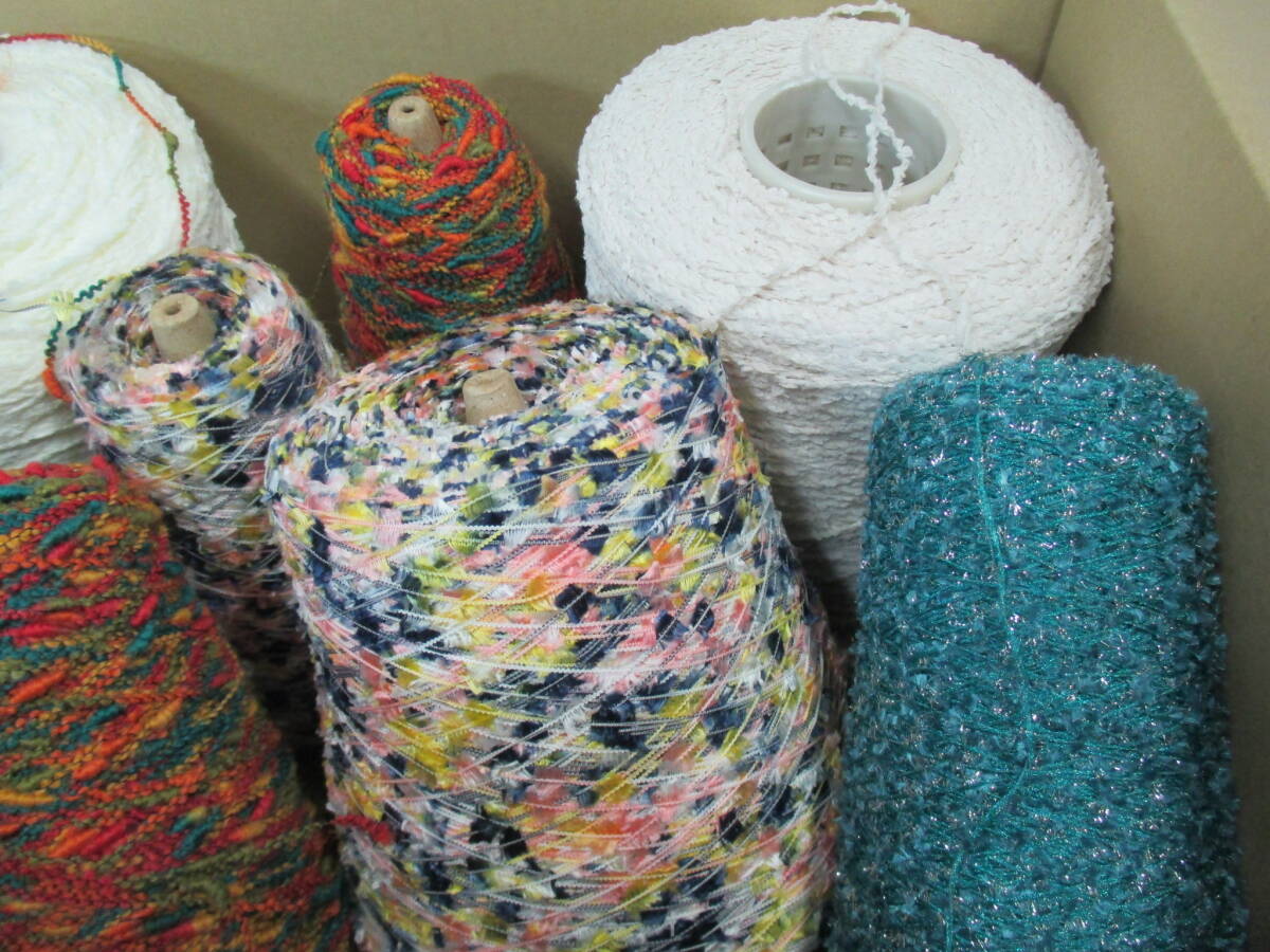 Yahoo!オークション - H097 糸 ファンシーヤーンいろいろ 詳しい混率は...