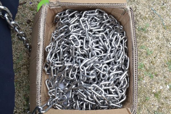 Yahoo!オークション - 8mm/1m～【ステンレスチェーンSUS304】切り売...