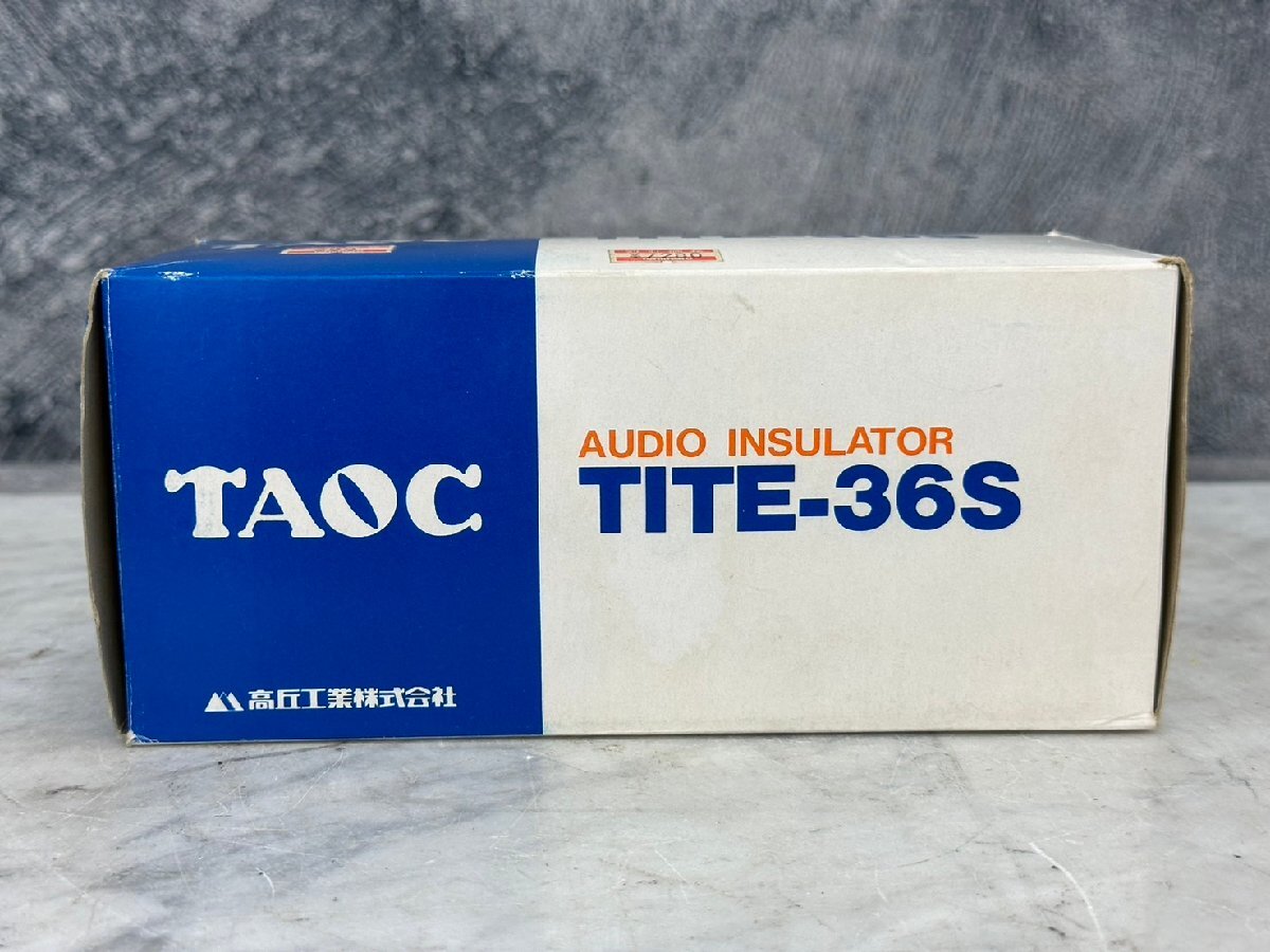 Yahoo!オークション - TG0918 t838 中古 TAOC TITE-36S タオック イン...
