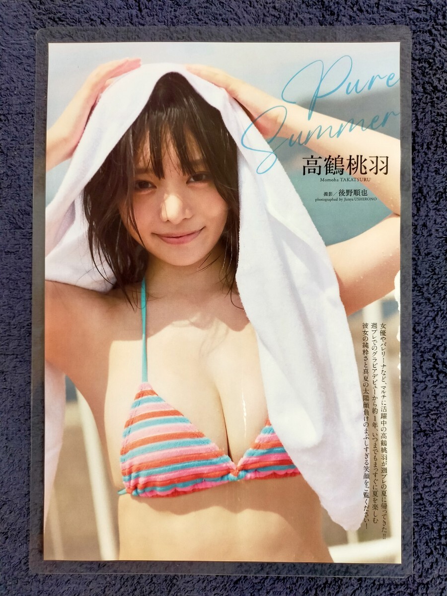 Yahoo!オークション - 【ラミネート加工/高鶴桃羽】プレイボーイ2024年...