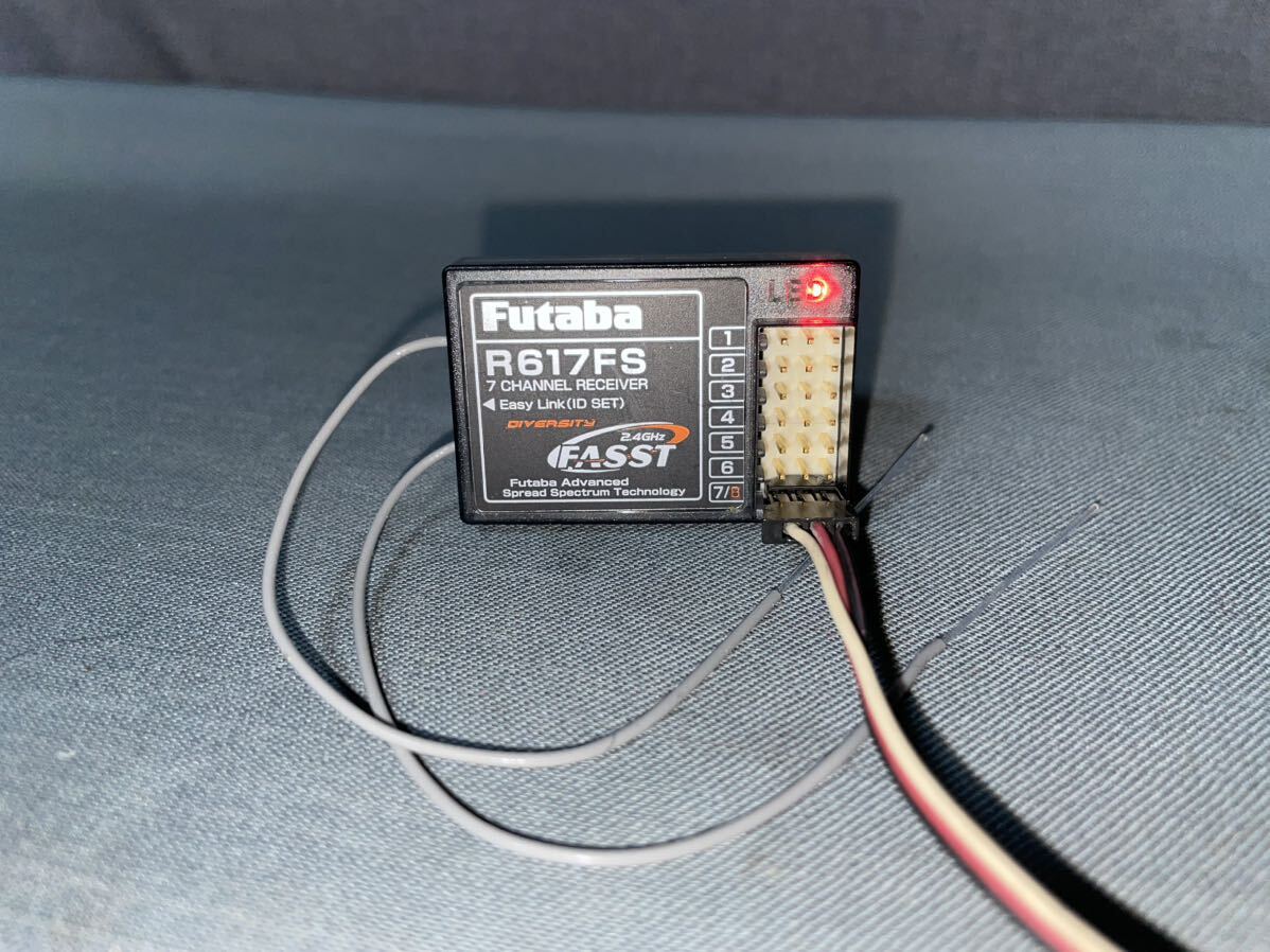 FUTABA R617FS FASST 7Ch 2.4GHz 受信機 フタバ レシーバー(受信機)｜売買されたオークション情報、yahooの商品情報をアーカイブ公開 - オークファン ...