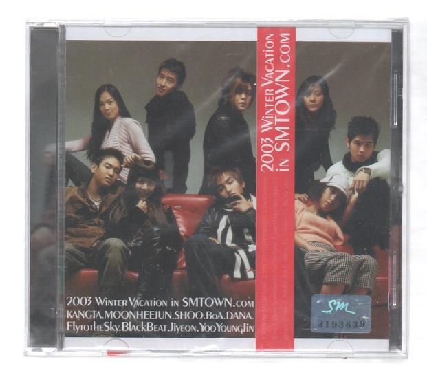 Yahoo!オークション - 韓国CD V.A「2003 SMTOWN WINTER」 未開封品 カ...