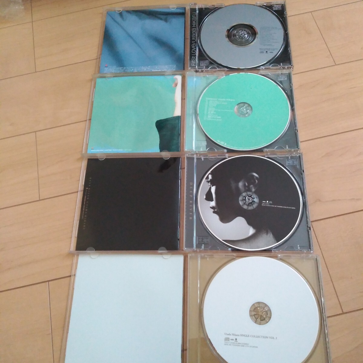 Yahoo!オークション - 宇多田ヒカル First Love Distance DEEP RIVER S...