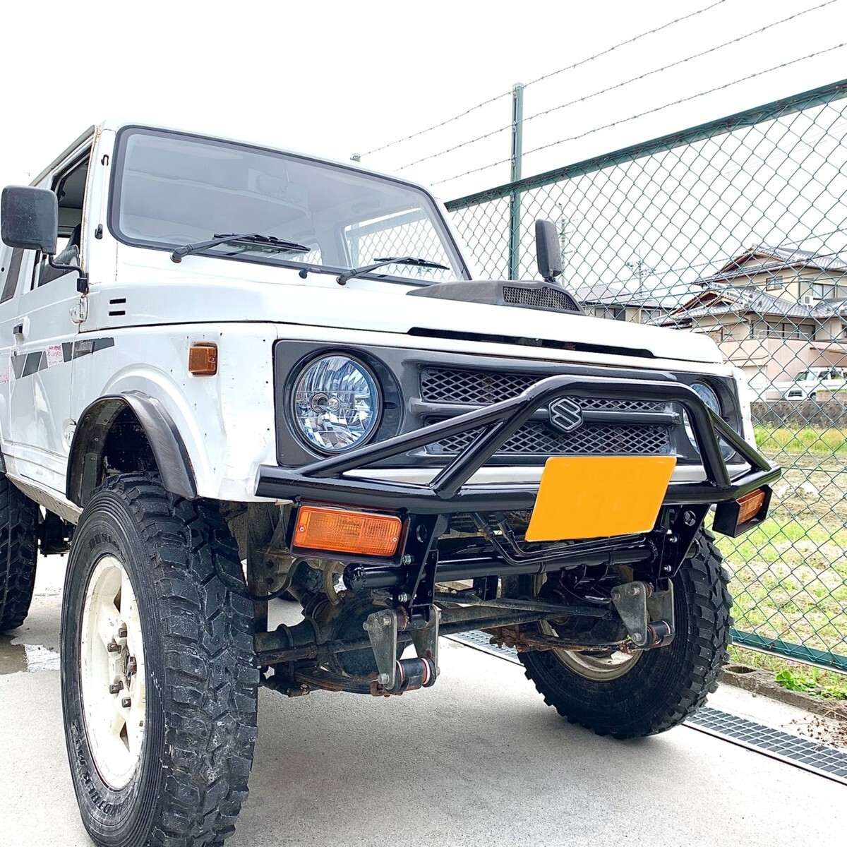 Yahoo!オークション - アウトレット品 ジムニー JA11 しし狩りバンパ...