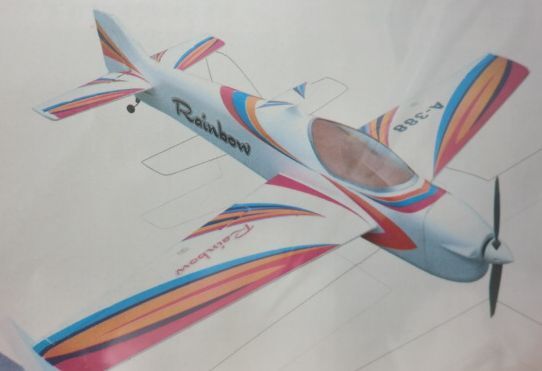 Yahoo!オークション - A388 Rainbow F3A-50キット