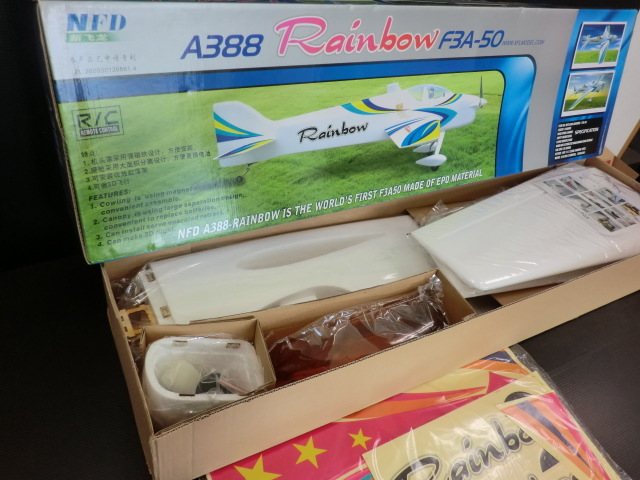 Yahoo!オークション - A388 Rainbow F3A-50キット