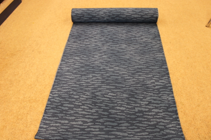 Yahoo!オークション - きもの今昔7559 着尺反物 ポリエステル10...