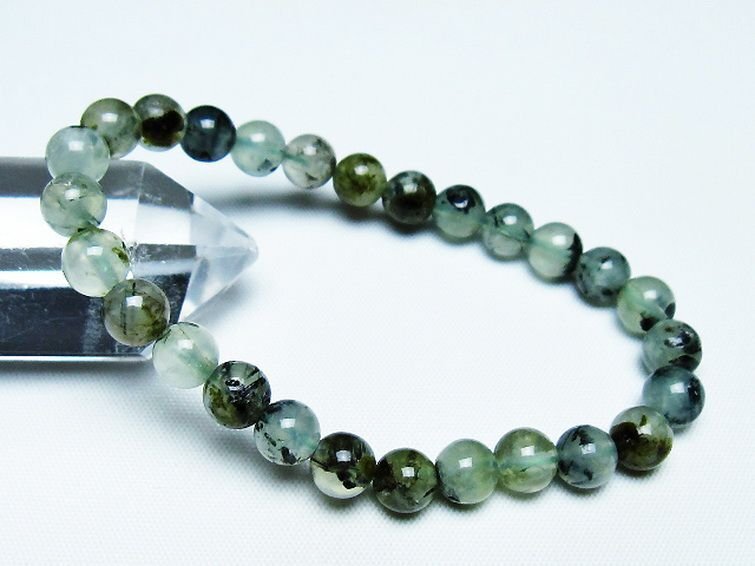 Yahoo!オークション - 誠安 超レア極品天然AAAルチル入りプレナイトブ...