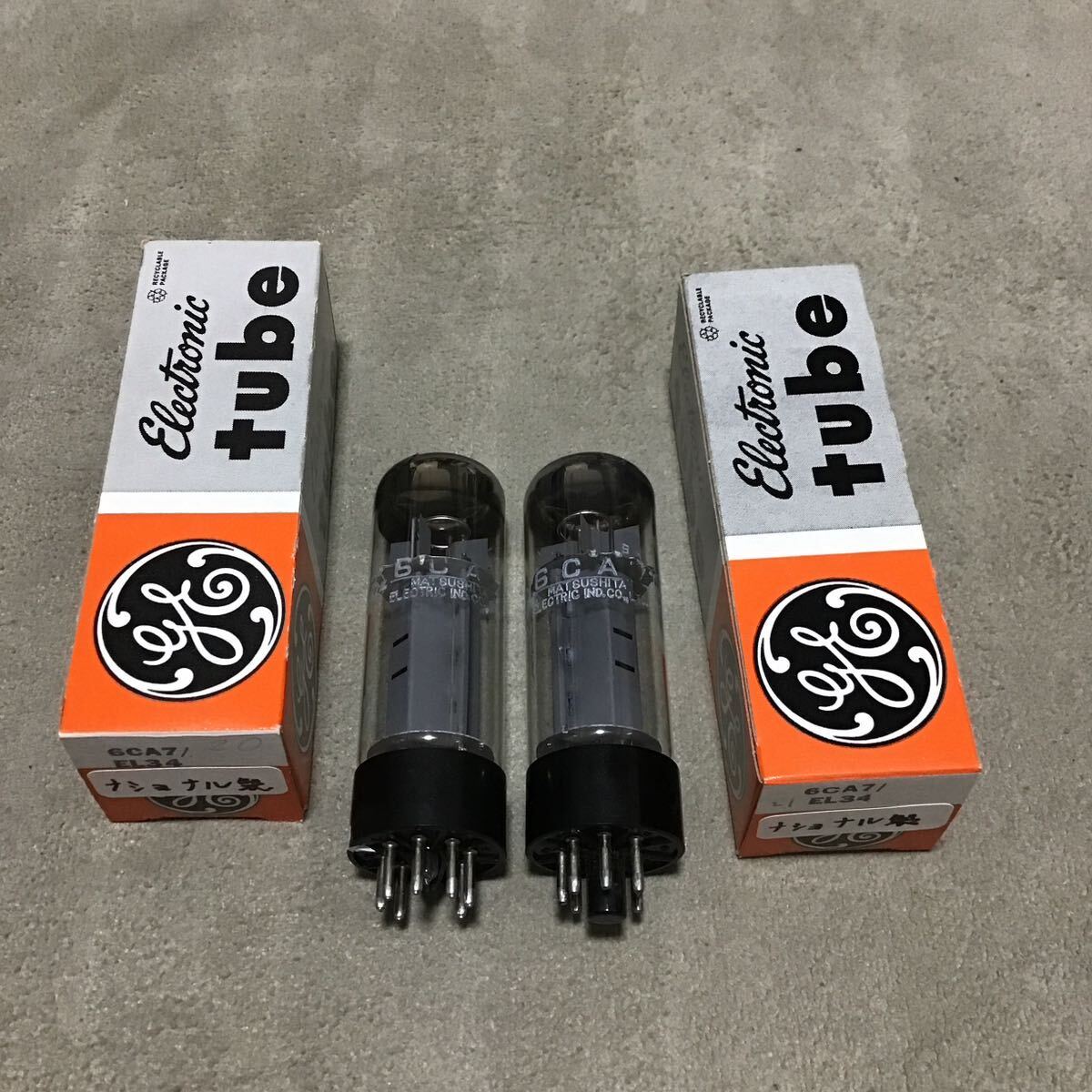 Yahoo!オークション - 真空管 ナショナル製 6CA7 2本セット