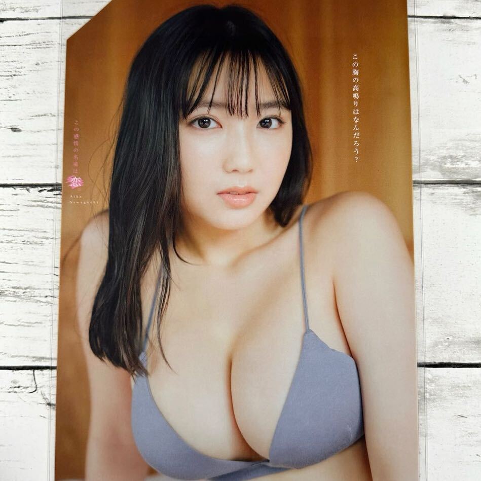 Yahoo!オークション - [高品質ラミネート処理][ 沢口愛華 ] ヤングマガ...