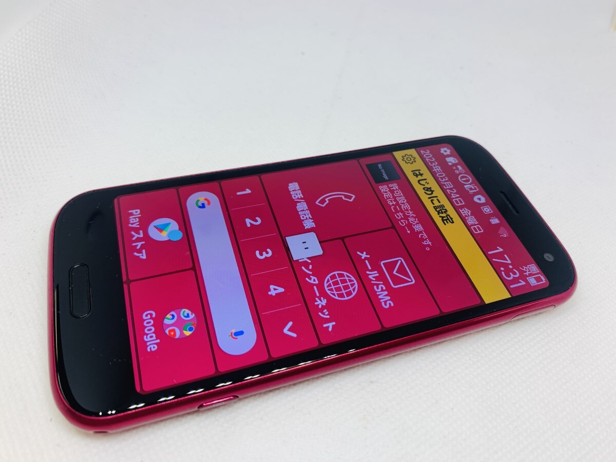 Yahoo!オークション - 送料無料 美品 docomo F-52B ピンク 0066270000...