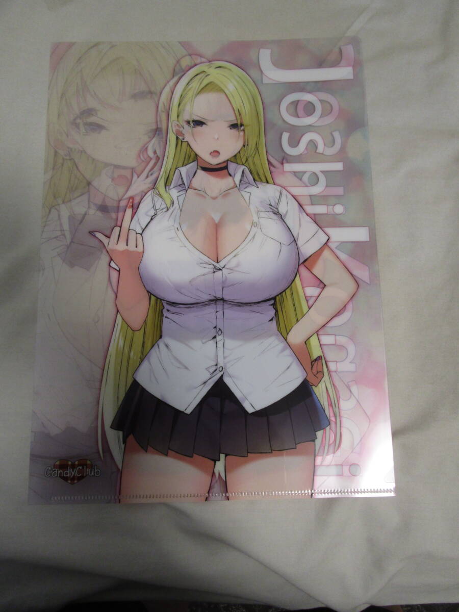 Yahoo!オークション - 【あ6602】Candy Club スカイ A4クリアファ...