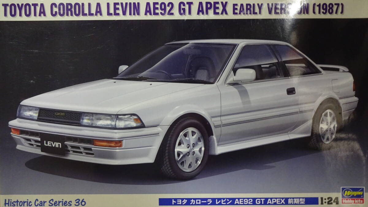 Yahoo!オークション - ハセガワ 1/24 トヨタカローラレビンAE92 GT APE...