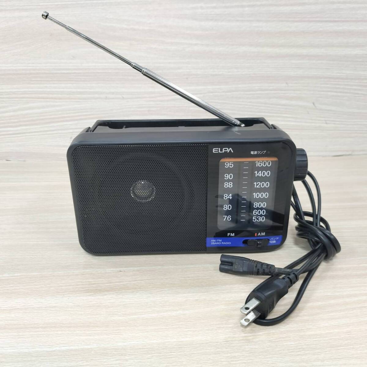 Yahoo!オークション - ELPA AM/FMラジオ 朝日電器 ER-H100 ポータブル...