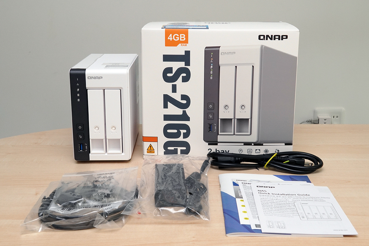 Yahoo!オークション - 新品同様・未使用 QNAP TS-216G HDD2ベイ 2.5GbE...