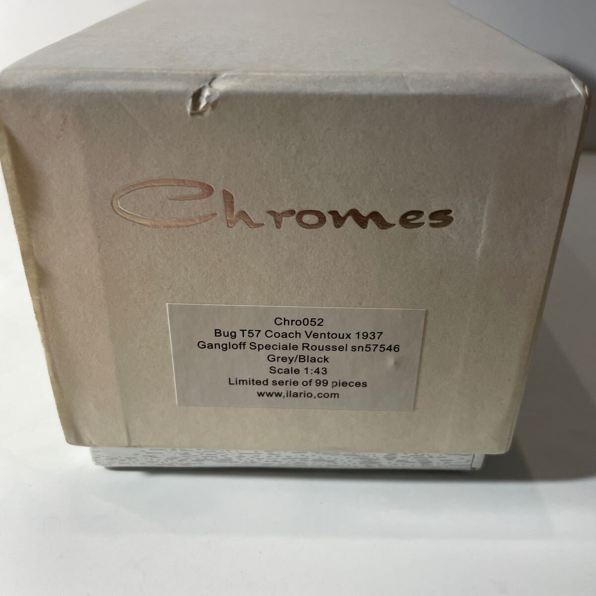 Yahoo!オークション - イラリオ ILARIO 1/43 ブガッティ T57 1937