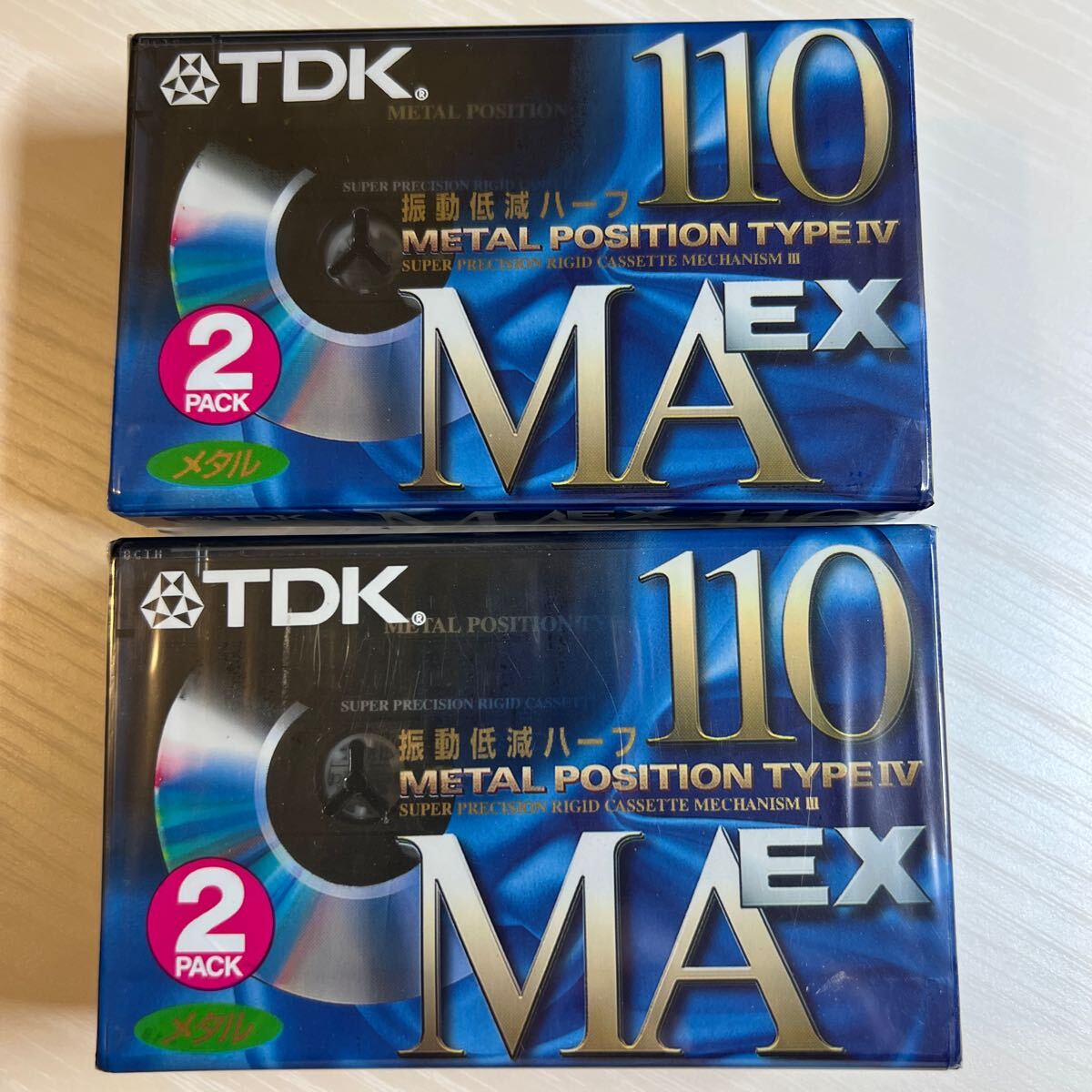 Yahoo!オークション - TDK MA-EX METAL POSITION 110 TYPE IV 2 PACK 1個