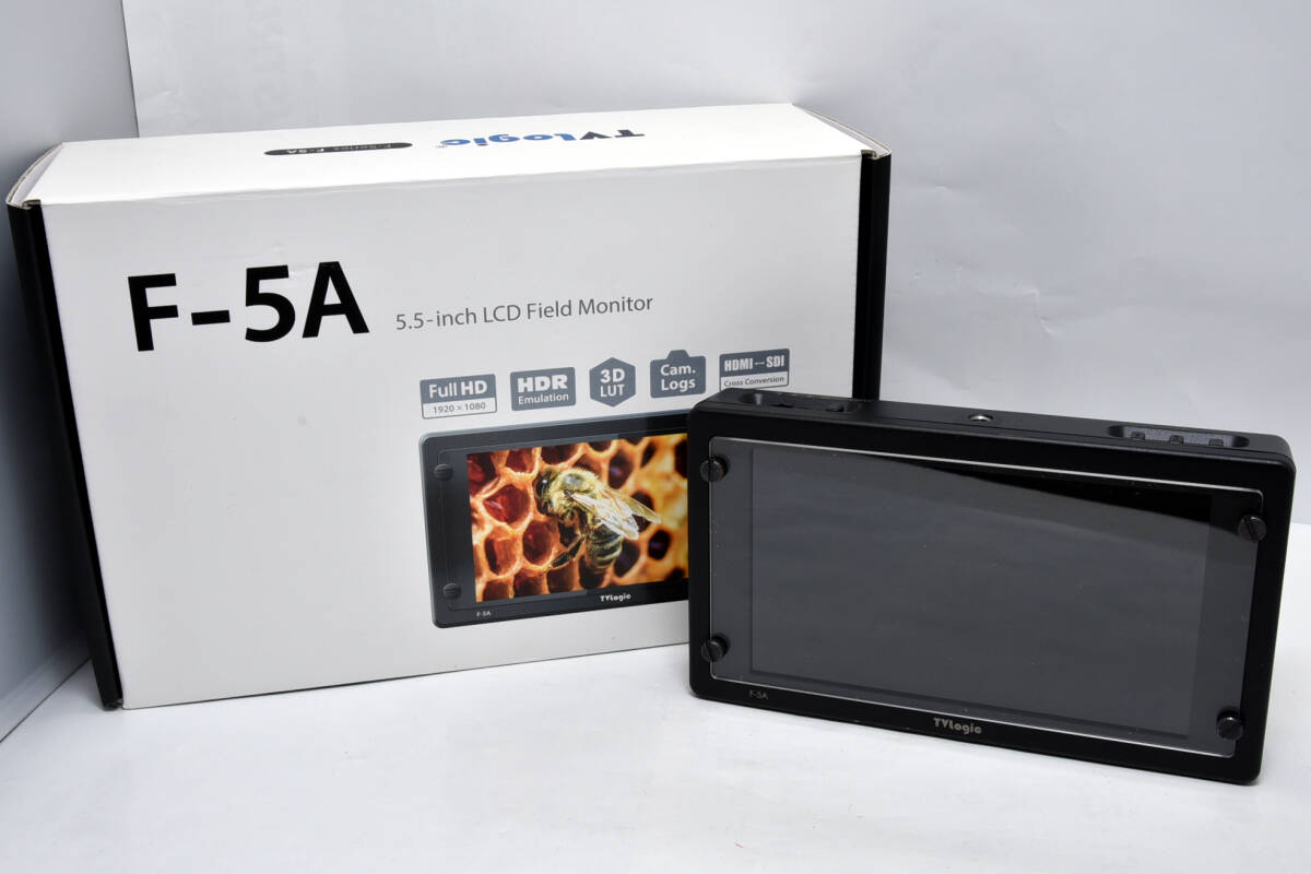 Yahoo!オークション - TVLogic F-5A 5.5型LCD フルHD対応 ビューファイ...