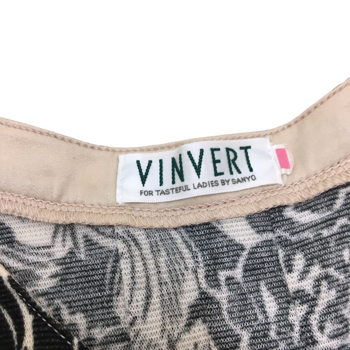 Yahoo!オークション - NC244-43 VINVERT バンベール 長袖 ハーフボタン...