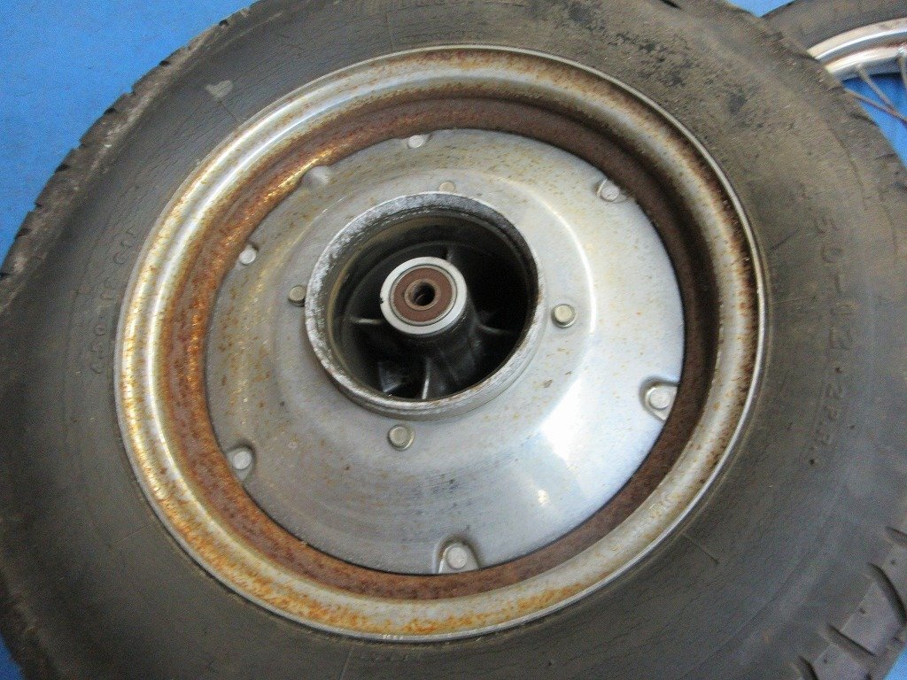 Yahoo!オークション - 着払発送 ジャズ50 Jazz AC09 6V ホイールセット...