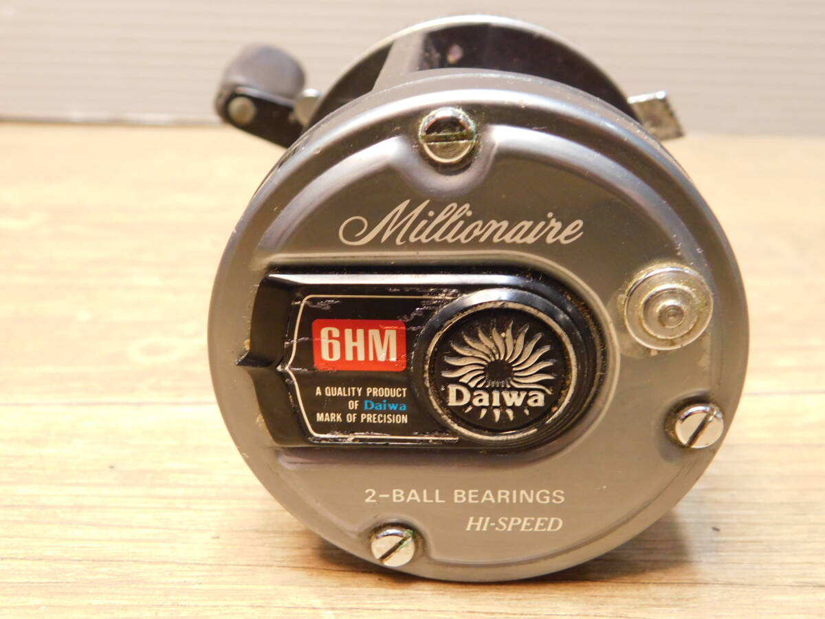 Yahoo!オークション - 【オールドリール】Daiwa Millionaire 6HM ダイ...